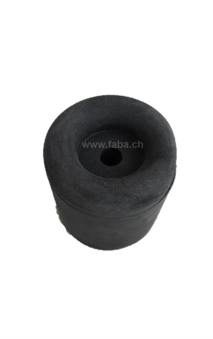 Gummipuffer H =40 mm Ø40 mm, Kunststoff, Gummi - FABA Fahrzeugbau AG
